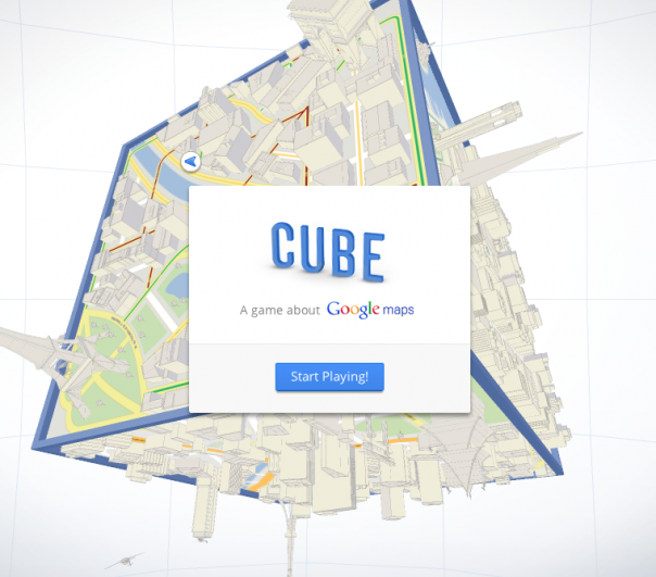 Google Cube : Un jeu HTML5 à la sauce Google Maps - WebLife