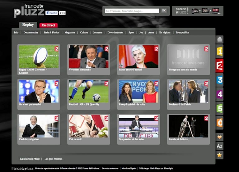Pluzz : VOD en plus du rattrapage pour France Télévisions - WebLife