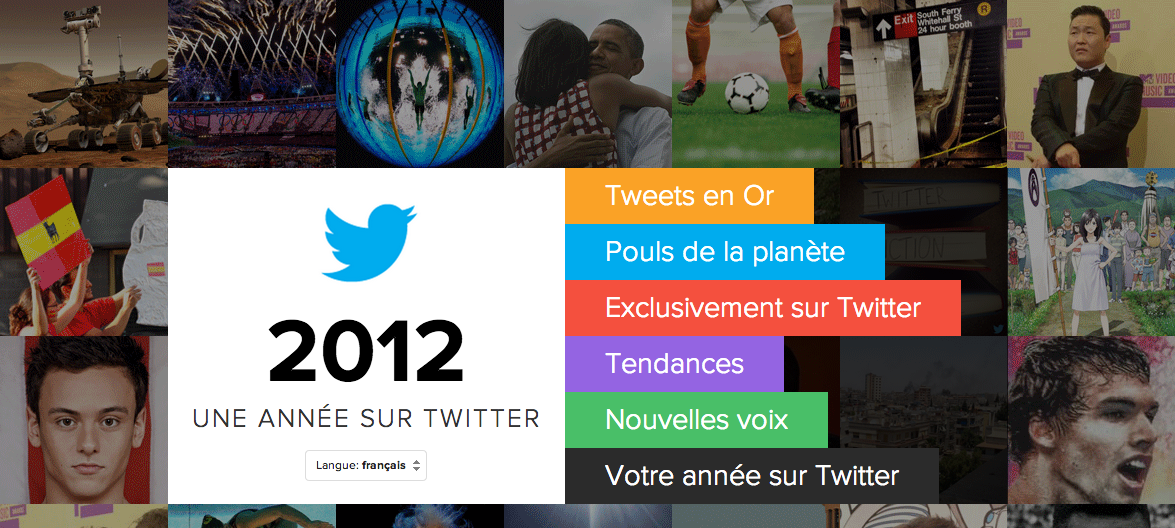 Twitter : Sujets et tendances de l'année 2012 - WebLife