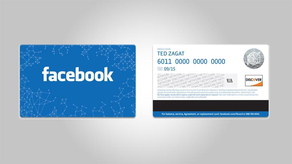 Facebook Card : La carte cadeau rechargeable du réseau social - WebLife
