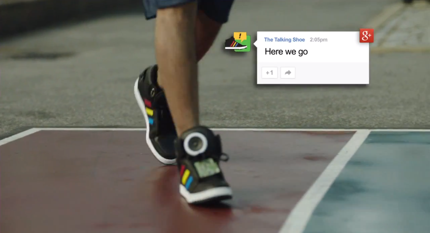 Google Talking Shoe : Des chaussures connectées et parlantes ? - WebLife