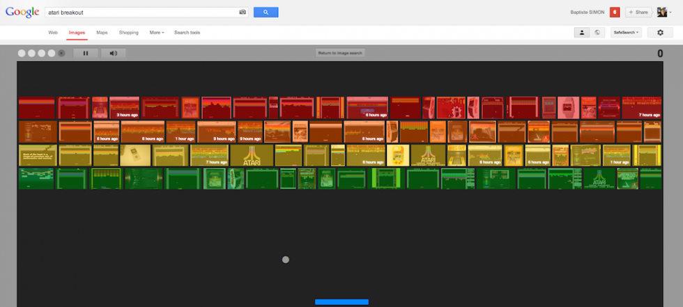 Google : Atari Breakout, l'easter egg de Google Images - WebLife