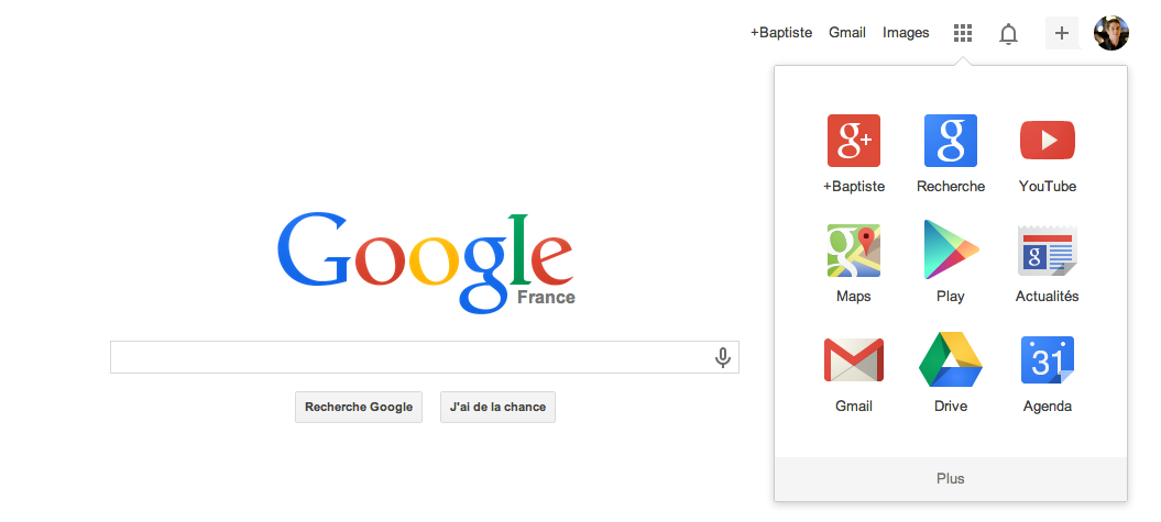 Google : Personnaliser le menu de navigation par drag & drop - WebLife