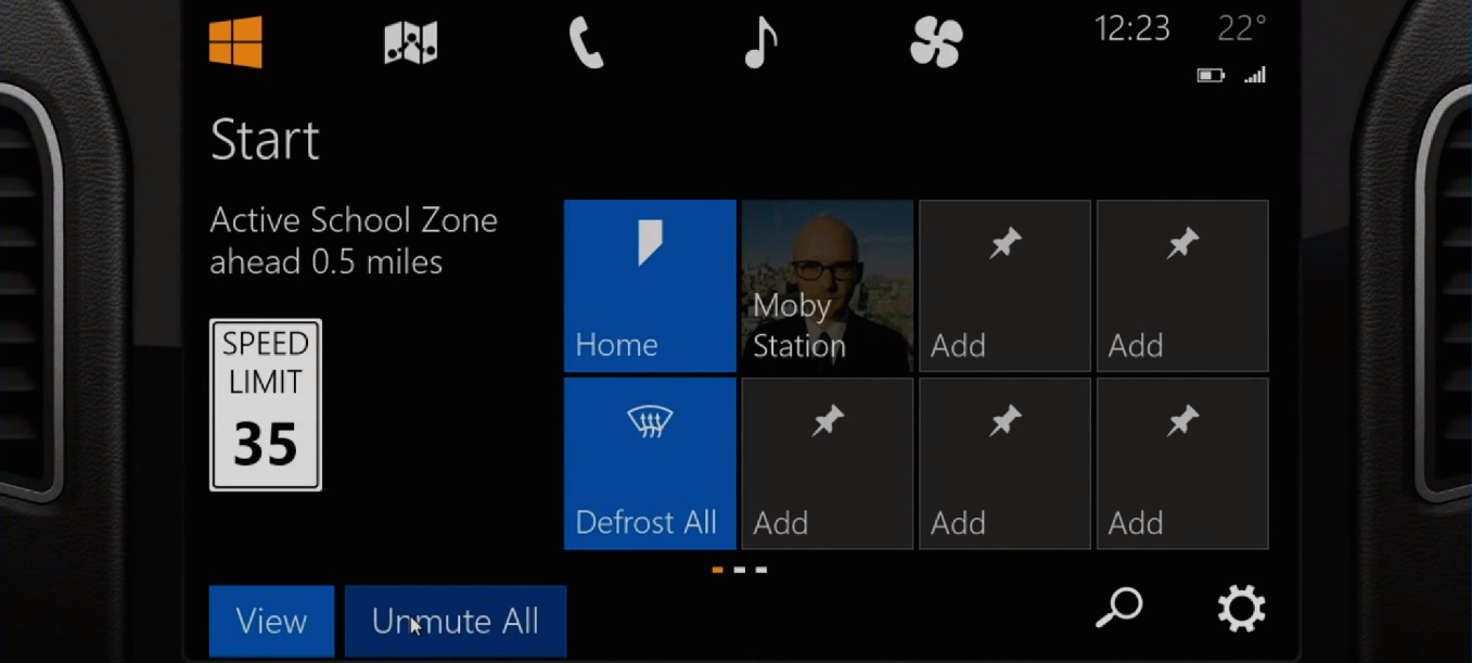 Windows in the car : Apple CarPlay sauce Microsoft - WebLife