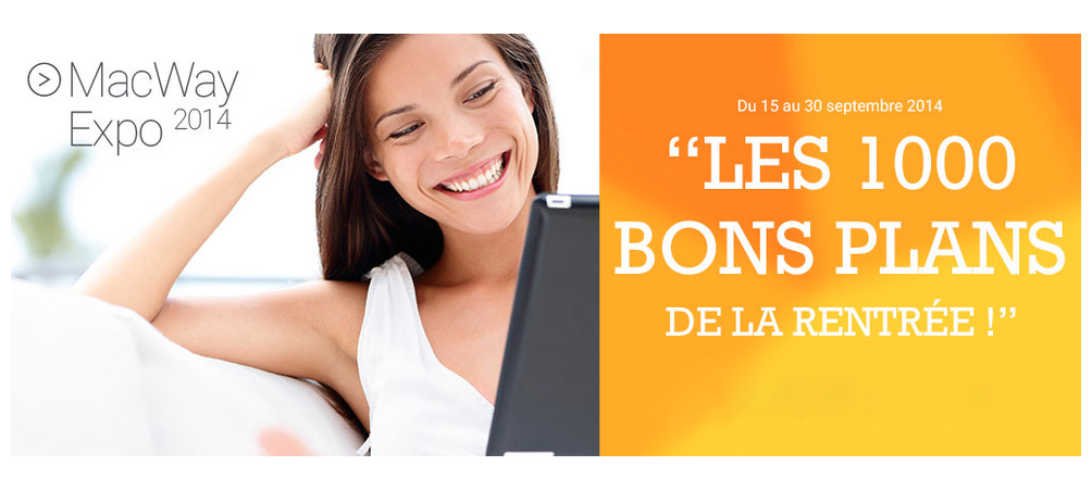 MacWay Expo 2014 : iPhone 6 & 5 000€ de cadeaux à gagner - WebLife