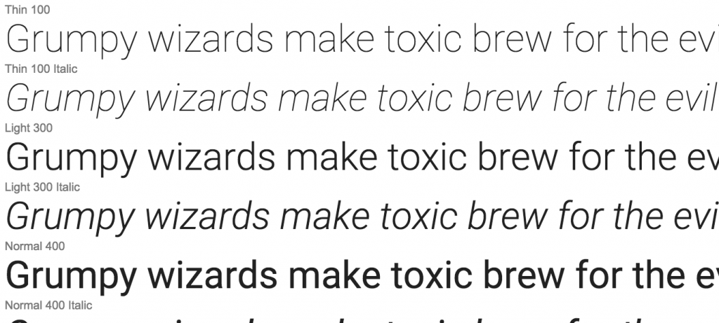 Google : La font Roboto devient open-source - WebLife